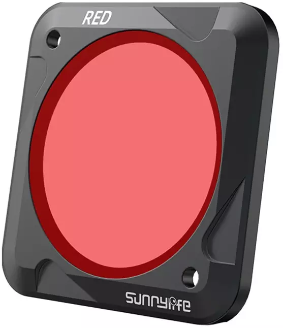 Buy 50CAL DJI Action 2 duik filter - Rood? Order before 22.00, shipped ...