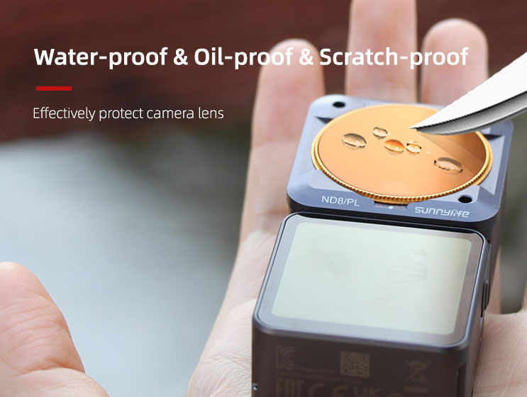 Buy 50CAL DJI Action 2 duik filter - Rood? Order before 22.00, shipped ...